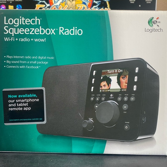 Logitech | Portable Audio & Video | Logitech Squeezebox Radio | Poshmark